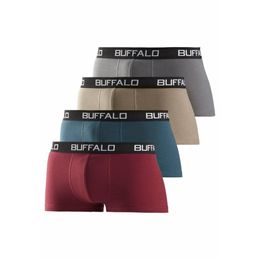 Buffalo Boxer shorts male size M Ecru / Grey / Petrol / Bordeaux / Black