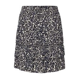Street One Studio Skirt female size 34 Beige / Black