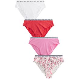 next Slip Damen Gr&ouml;&szlig;e 4XL hellpink / rot / schwarz / offwhite