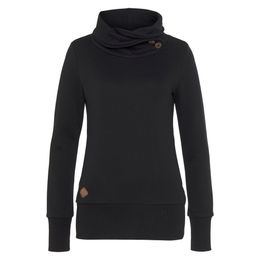 Ragwear Sweatshirt Damen Gr&ouml;&szlig;e XXL braun / schwarz