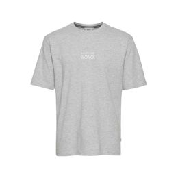 !Solid T-Shirt 'RUI' Herren Gr&ouml;&szlig;e XXL hellgrau / wei&szlig;