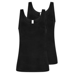Mey Unterhemd 'Cotton' Damen Gr&ouml;&szlig;e L schwarz