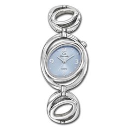 Go Girlonly Analoguhr Damen Gr&ouml;&szlig;e One Size silber