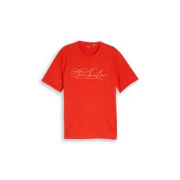 Tom Tailor Shirt male size M Red / Melon