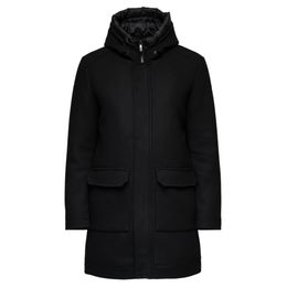 Ombre Wintermantel 'OM-COWC-0132' Herren Gr&ouml;&szlig;e L schwarz
