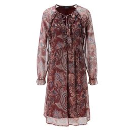 Aniston Selected Kleid Damen Gr&ouml;&szlig;e 44 braunmeliert / mischfarben Sommerkleid
