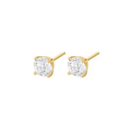 Nana Kay Ohrstecker 'Classic Solitaire' Damen Gr&ouml;&szlig;e One Size gelb