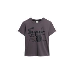 Superdry & Co Shirt female size M Muddy colored / Black