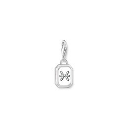 Thomas Sabo Anh&auml;nger 'Charm-Anh&auml;nger Fische Zeichen' Damen Gr&ouml;&szlig;e 14 mm silber