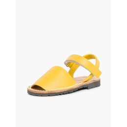Pisamonas Sandale M&auml;dchen Gr&ouml;&szlig;e 30 gelb