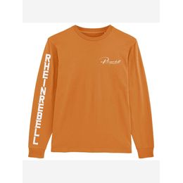 Rheinrebell Shirt 'Longsleeve Day Fall' Herren Gr&ouml;&szlig;e L orange