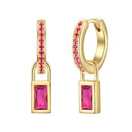 Glanzst&uuml;cke M&uuml;nchen Glanzst&uuml;cke M&uuml;nchen Ohrringe Damen Gr&ouml;&szlig;e One Size gold / pink