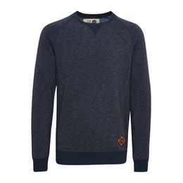 !Solid Sweatshirt male size L Dark blue / Brown / Apple