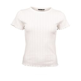 Antargo Shirt 'Women ́s Ajour T-Shirt' Damen Gr&ouml;&szlig;e XS wollwei&szlig;