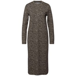 Street One Kleid Damen Gr&ouml;&szlig;e 46 beige / schwarz Sommerkleid