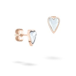 Liebeskind Berlin Ohrringe Damen Gr&ouml;&szlig;e One Size pastellblau / rosegold