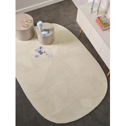 benuta Pop Hochflor Shaggyteppich Yumi Ivory 120x170 cm - Hochflor Teppich f&uuml;r Wohnzimmer