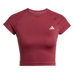 adidas Performance Sporttop 'Hyperglam' Damen Gr&ouml;&szlig;e XS bordeaux / wei&szlig;