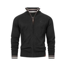 INDICODE Jeans Strickjacke 'Arutemia' Herren Gr&ouml;&szlig;e S schwarz