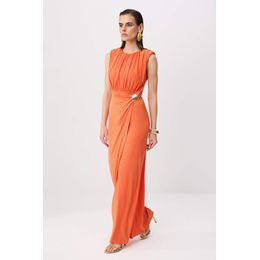 Trendyol Kleid Damen Gr&ouml;&szlig;e 40 koralle Sommerkleid