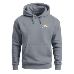 Neverless Sweatshirt 'Mountain Sun' Herren Gr&ouml;&szlig;e XXL grau