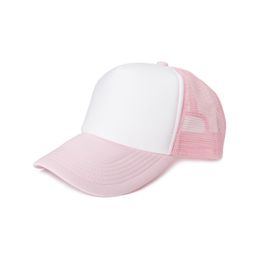 styleBREAKER Cap 'Trucker Cap 5-Panel Mesh' Damen Gr&ouml;&szlig;e 54/64 rosa