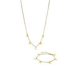 PURELEI Jewelry Set 'Kalea' female size 40 / 45cm Gold
