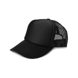 styleBREAKER Cap 'Trucker Cap 5-Panel Mesh' Damen Gr&ouml;&szlig;e 54/64 schwarz