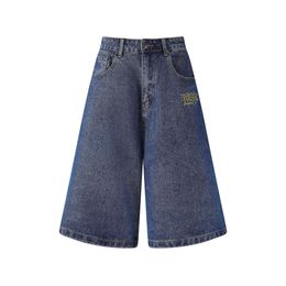 Ed Hardy Jeans female size 27/28 Blue denim / Yellow / Green