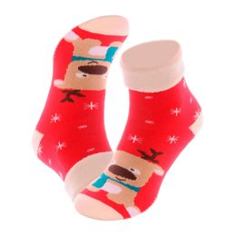 La Bortini Socken M&auml;dchen Gr&ouml;&szlig;e 34/37 rot