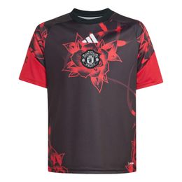 adidas Performance Performance Shirt 'Manchester United 26/27 Pre-Match' boy size 140 Red / Black / White