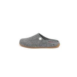 Living Kitzb&uuml;hel Living Kitzb&uuml;hel Hausschuh 'Gipfelkreuz Filz- Pantoffel Gipfelkreuz Filz- Pantoffel' Damen Gr&ouml;&szlig;e 36 grau