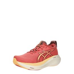 asics Running Shoes 'Gel-Nimbus 27' male size 37 Mocha / Light orange / Raspberry