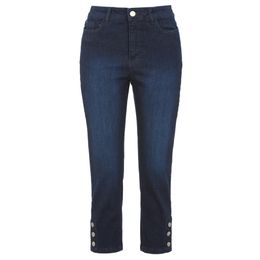 Cellbes Of Sweden Cropped Jeans mit F&uuml;nf-Taschen-Design Damen Gr&ouml;&szlig;e 47/48 blau / blue denim