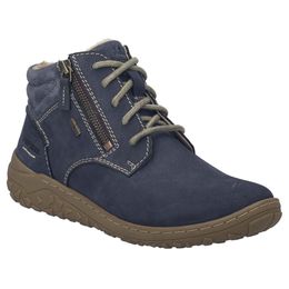 Josef Seibel Lace-Up Ankle Boots female size 39 marine blue