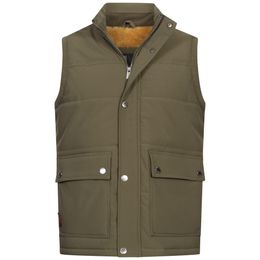 INDICODE Jeans Weste Herren Gr&ouml;&szlig;e S gr&uuml;n
