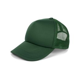 styleBREAKER Cap 'Trucker Cap 5-Panel Mesh' Damen Gr&ouml;&szlig;e 54/64 dunkelgr&uuml;n