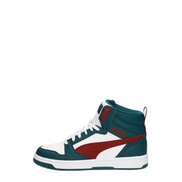 Puma Sneaker 'Puma Rebound V6 Mid Jr' Jungen Gr&ouml;&szlig;e 38 gr&uuml;n