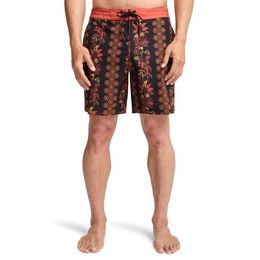 Billabong Boardshorts 'Good Times' Herren Gr&ouml;&szlig;e M dunkelgelb / lachs / schwarz