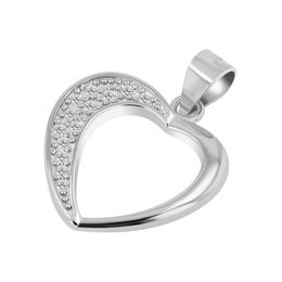 Akzent Anh&auml;nger '"Malou" aus 925 Sterlingsilber, rhodiniert, langlebig' Damen Gr&ouml;&szlig;e One Size silber