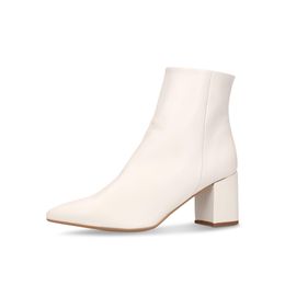 Manfield Stiefelette Damen Gr&ouml;&szlig;e 42 wei&szlig;
