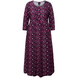 Ulla Popken Kleid Damen Gr&ouml;&szlig;e 62/64 bunt Sommerkleid