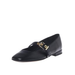 Baldinini Ballerina Damen Gr&ouml;&szlig;e 38.5 schwarz Sommerschuhe