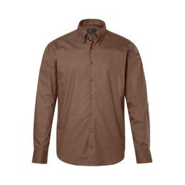 JP1880 Button Up Shirt male size XXXL Brown