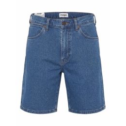Wrangler Jeans 'LIGHT & SOFT FRONTIER DARK STONE SHORTS' Herren Gr&ouml;&szlig;e 32 blue denim