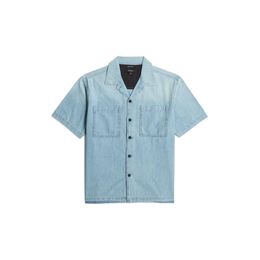 G-Star Raw G-star Shirt - 'Bowling 2-Pocket Shirt' Herren Gr&ouml;&szlig;e XXL hellblau