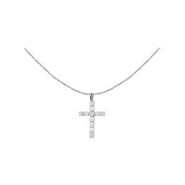 Jacques Lemans Kette Damen Gr&ouml;&szlig;e One Size silber / transparent