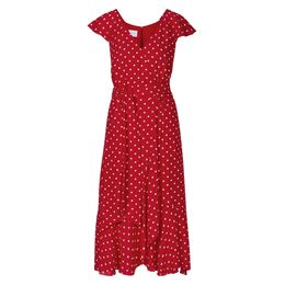 Madeleine Mode Madeleine Kleid Damen Gr&ouml;&szlig;e 38 rot / wei&szlig; Sommerkleid