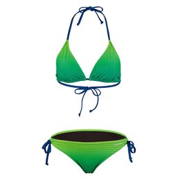Beco The World Of Aquasports Bikini 'Gradient Dots' Damen Gr&ouml;&szlig;e XL blau / gr&uuml;n