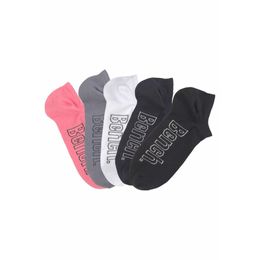 Bench Socken Damen Gr&ouml;&szlig;e 35/38 marine / stone / rosa / schwarz / wei&szlig;